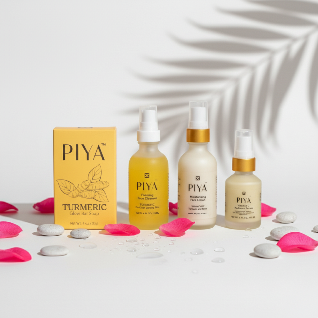 Glow Turmeric Ritual Set for Radiant Skin | PIYA Beauty – PIYA BEAUTY